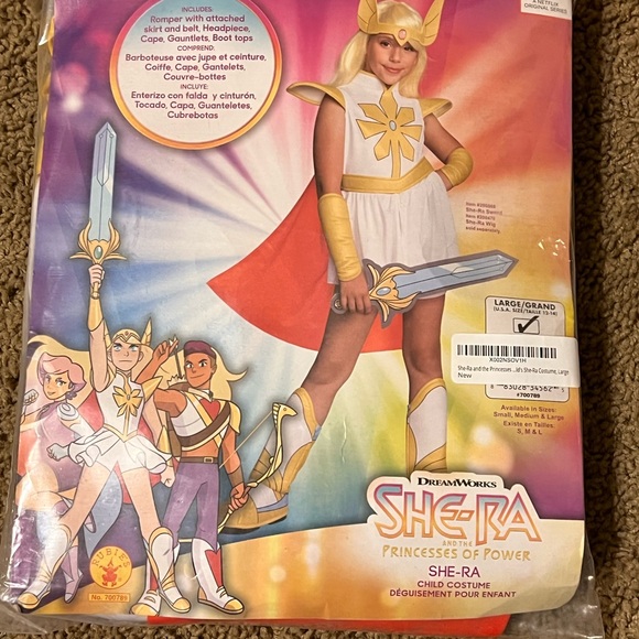 Dreamworks | Costumes | Dreamworks Shera Kids Halloween Costume Large ...